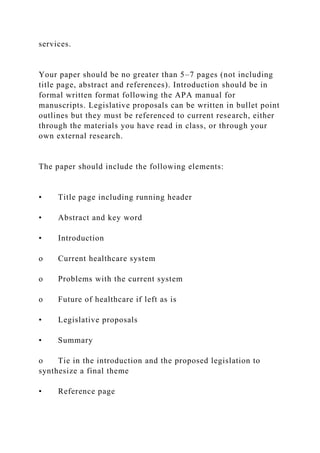 Final Assessment Outline InstructionsFollow this format for | DOCX