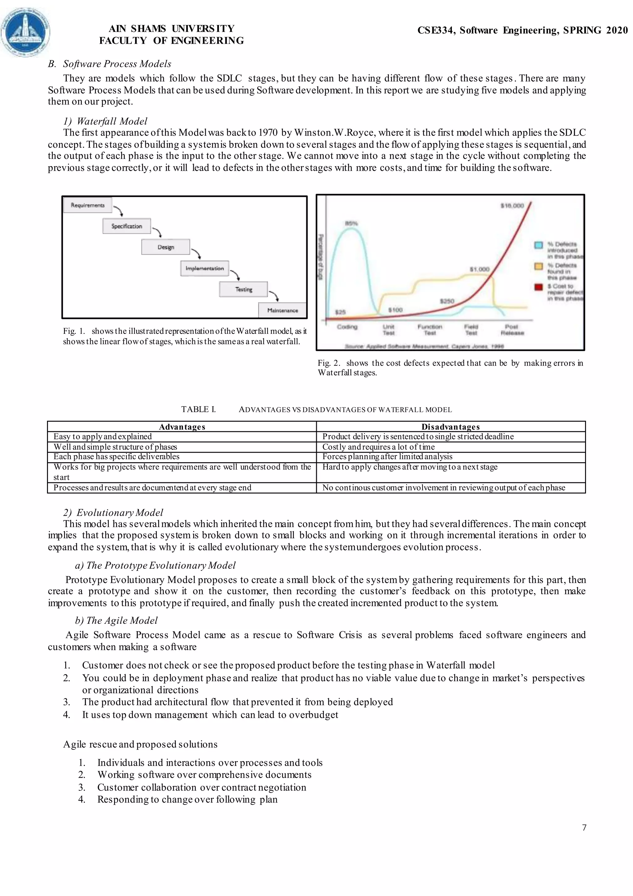 Software Engineering - The Making of a Weather Application | DOCX