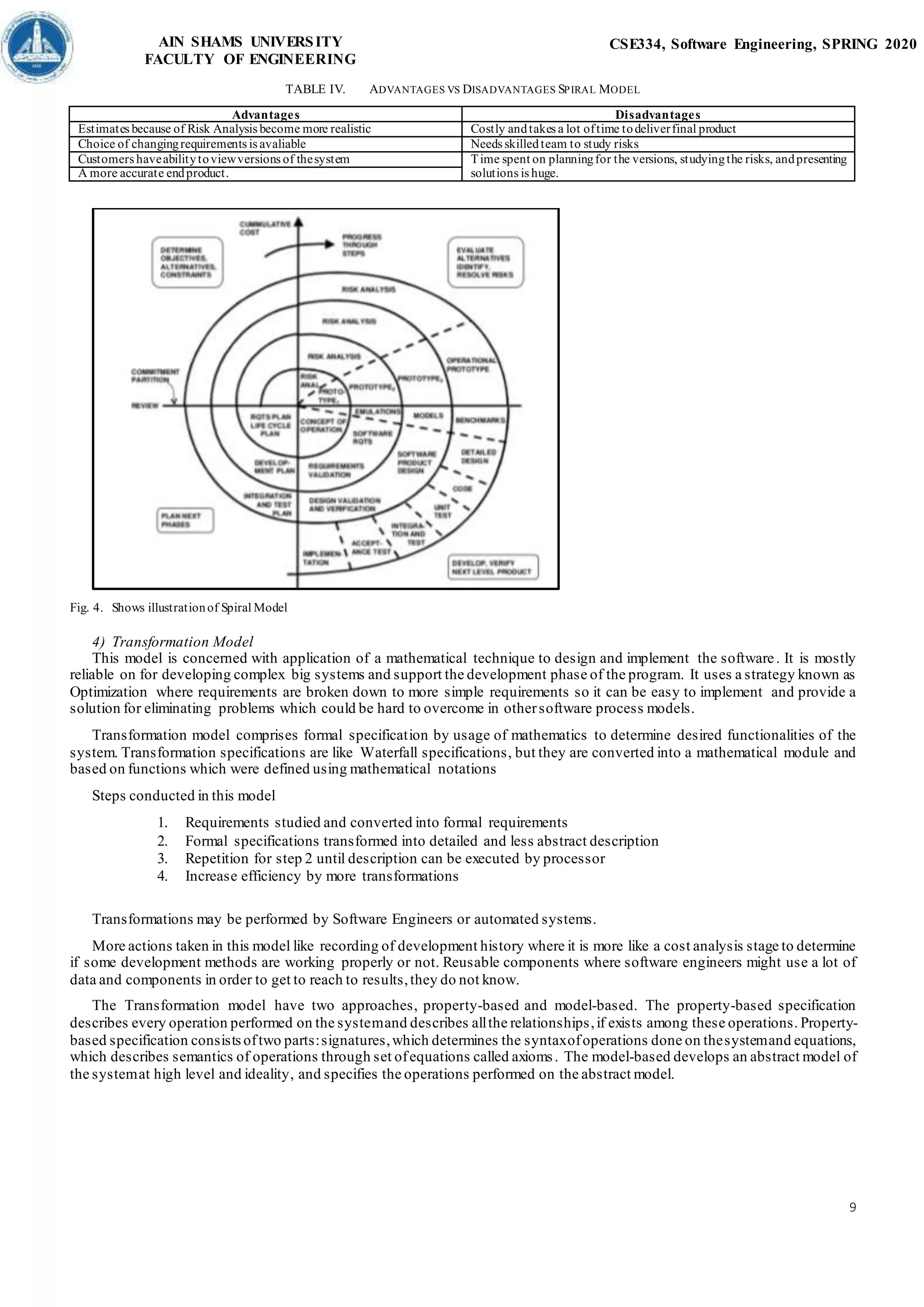 Software Engineering - The Making of a Weather Application | DOCX