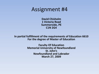 Final Assignment#2 | PPTX