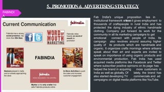 FAB INDIA , PLANOGRAM OF FAB INDIA, VISUAL MERCHANDISING | PPTX