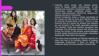 FAB INDIA , PLANOGRAM OF FAB INDIA, VISUAL MERCHANDISING | PPTX