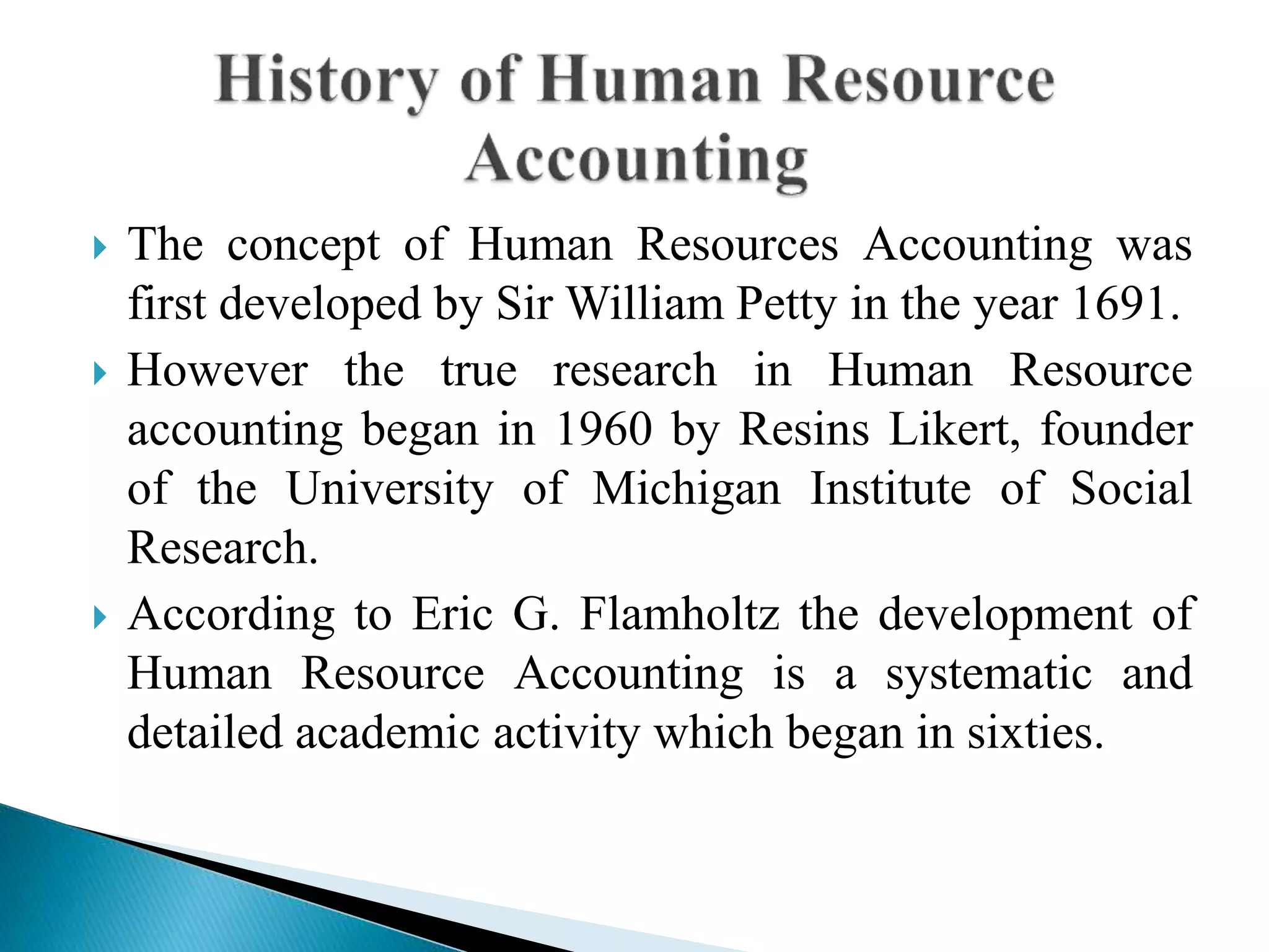 Concept og Human Resource Accounting | PPTX