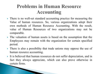 Concept og Human Resource Accounting | PPTX