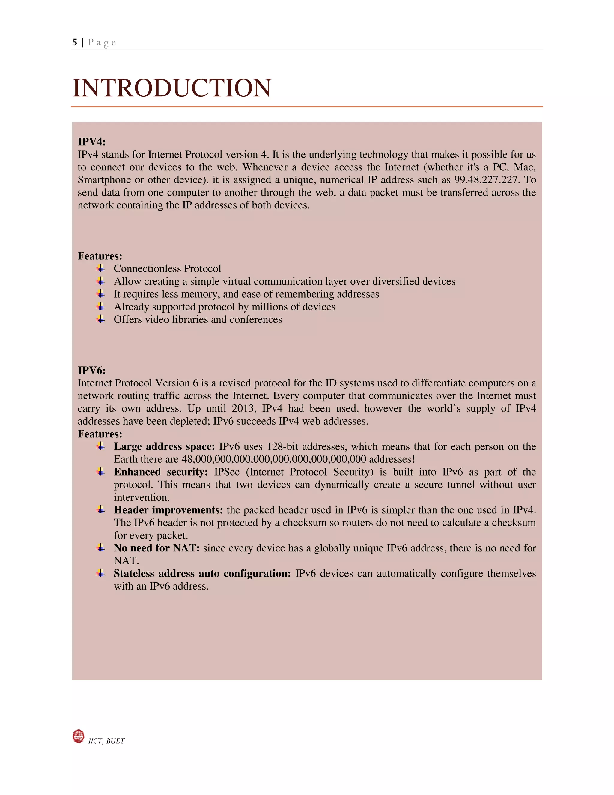 Final Assignment On IPv4 vs IPv6 | PDF