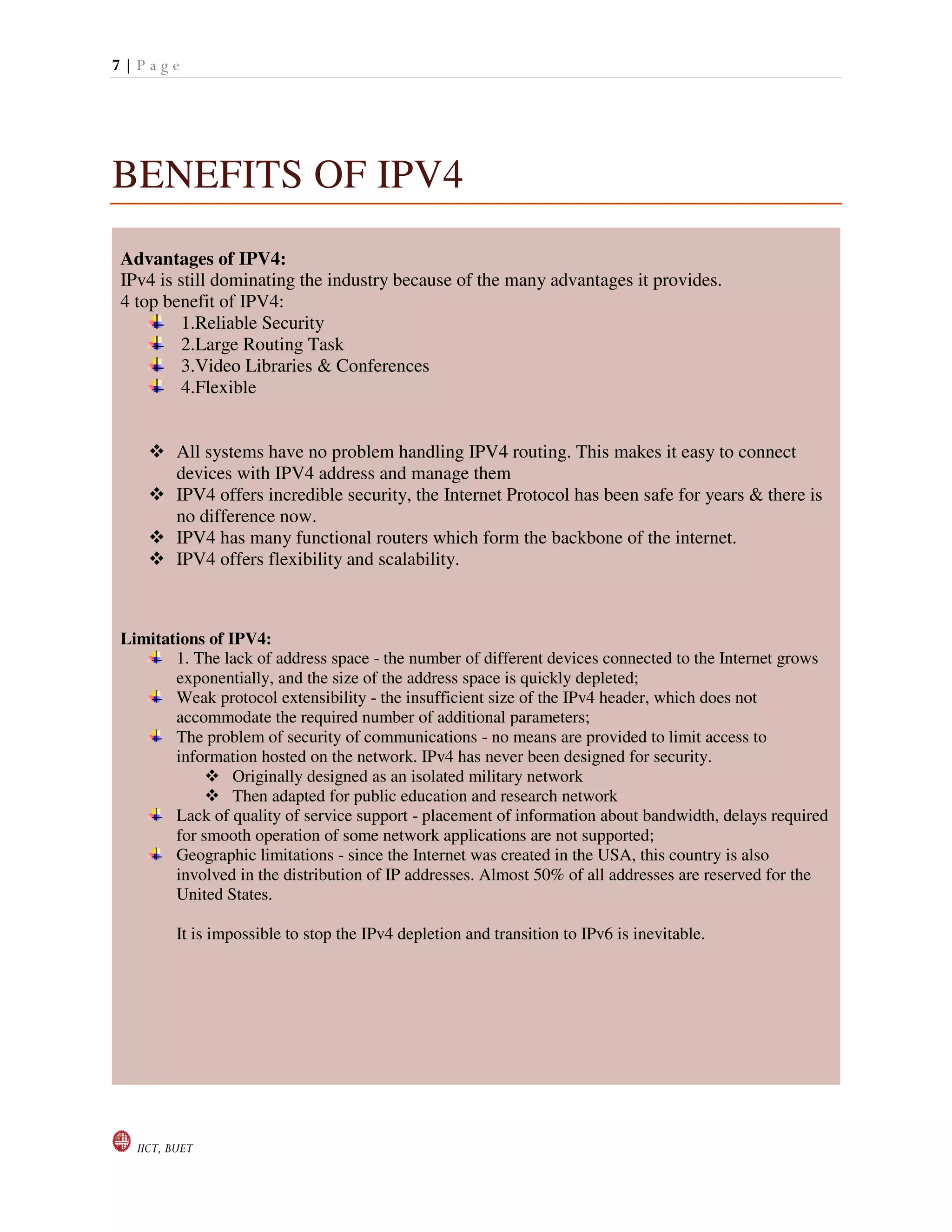 Final Assignment On IPv4 vs IPv6 | PDF
