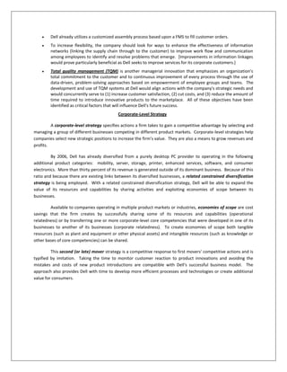 Final assingment of startegic mgmt1 | PDF