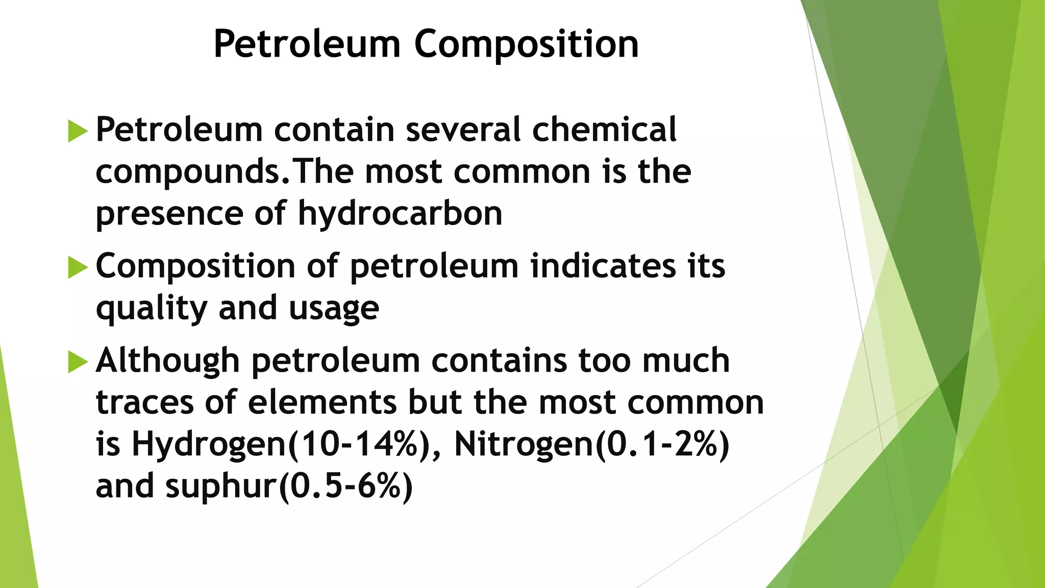 Petroleum Industry | PPTX