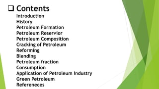Petroleum industry | PPT