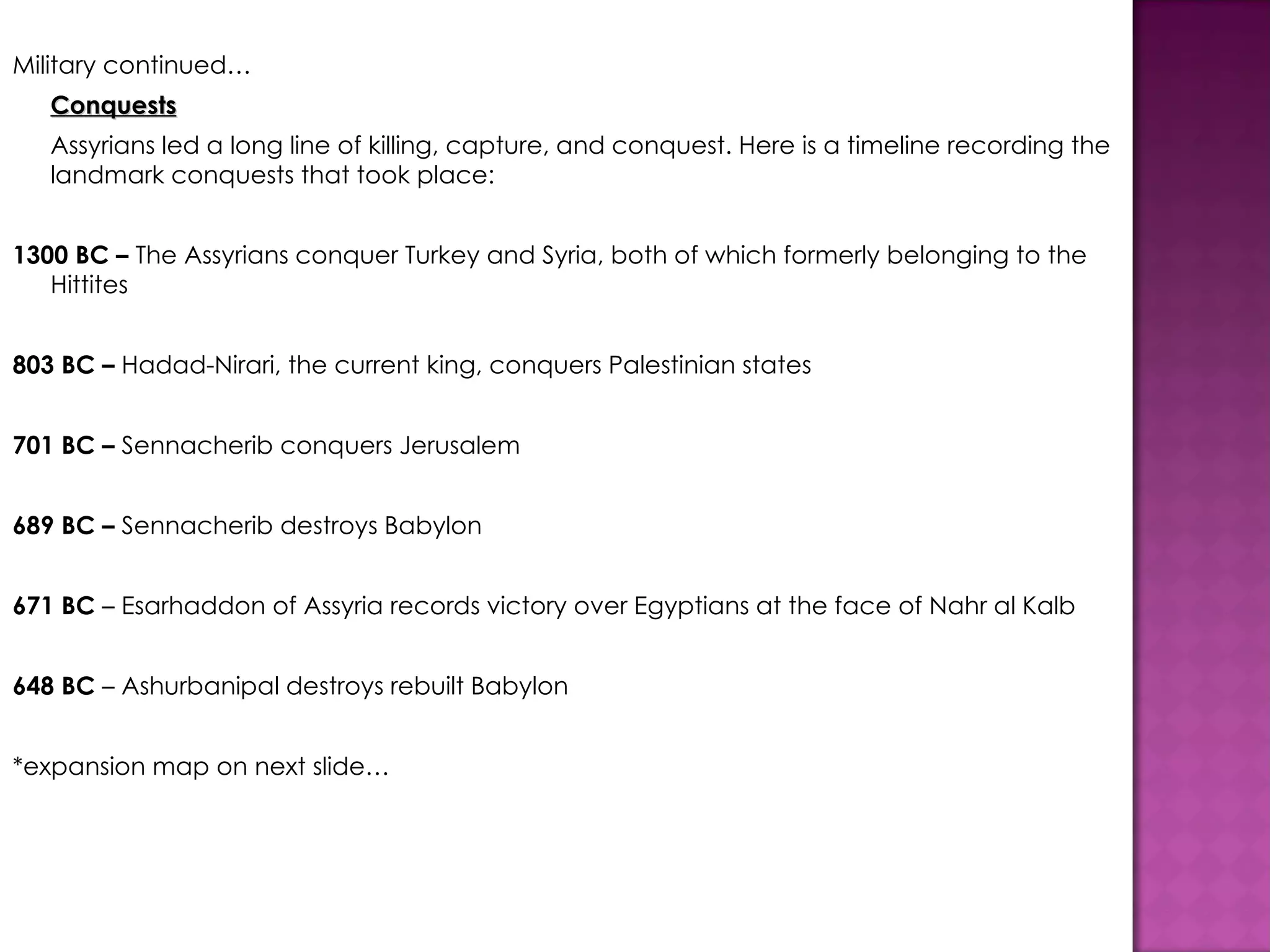 Assyria | PPT | Hinduism | Religion & Spirituality