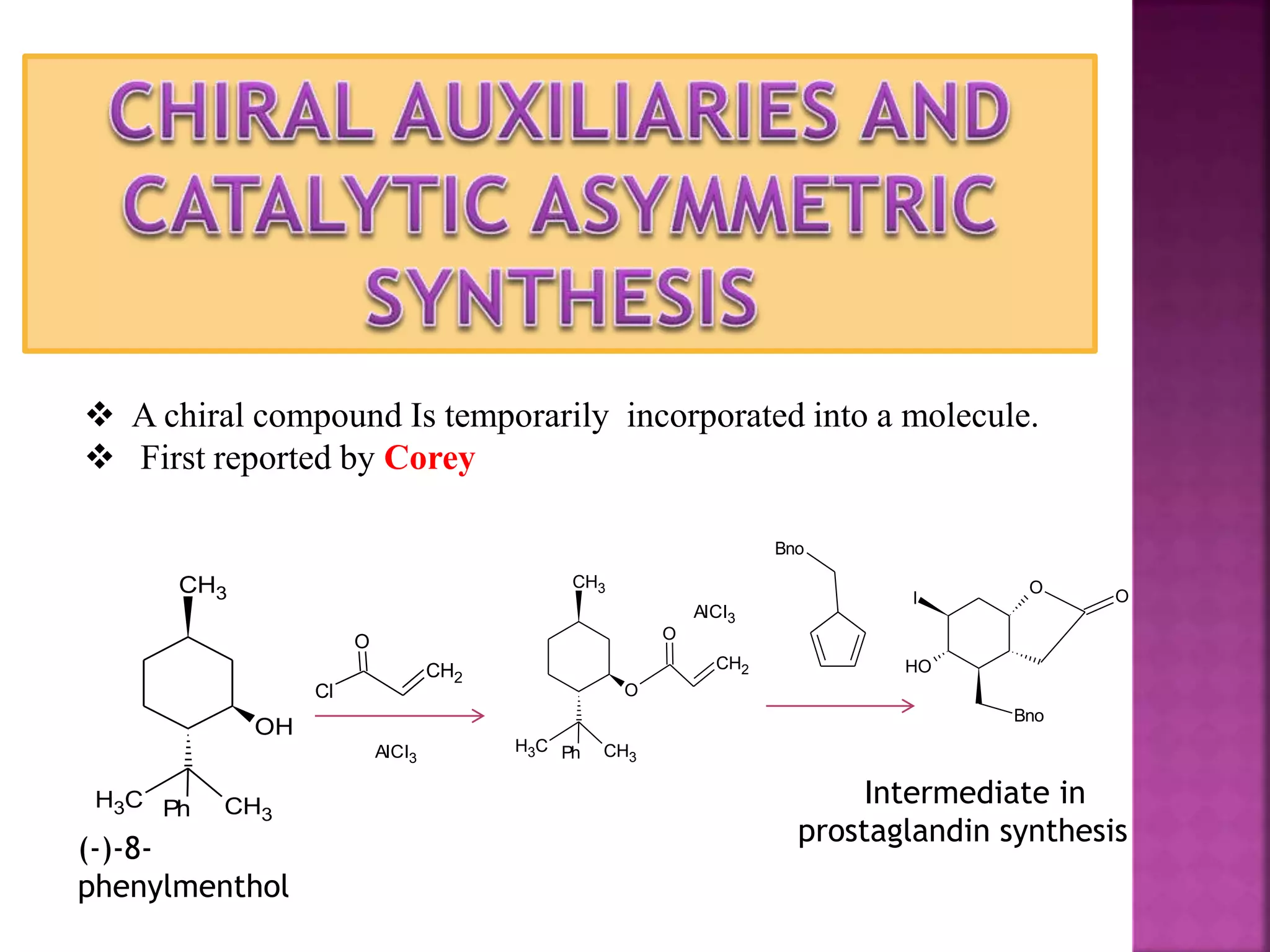 Asymmetric synthesis | PPTX