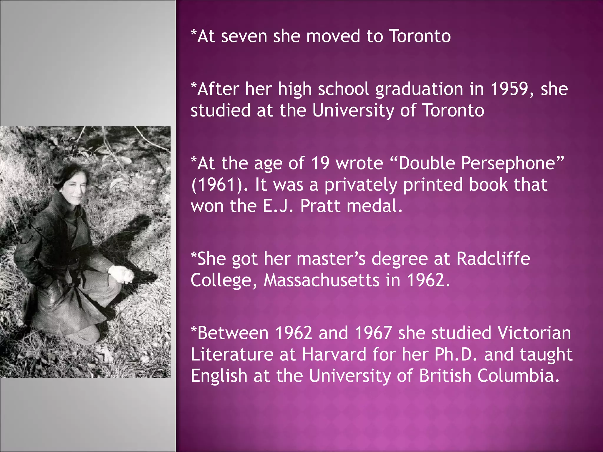 Margaret Atwood | PPT