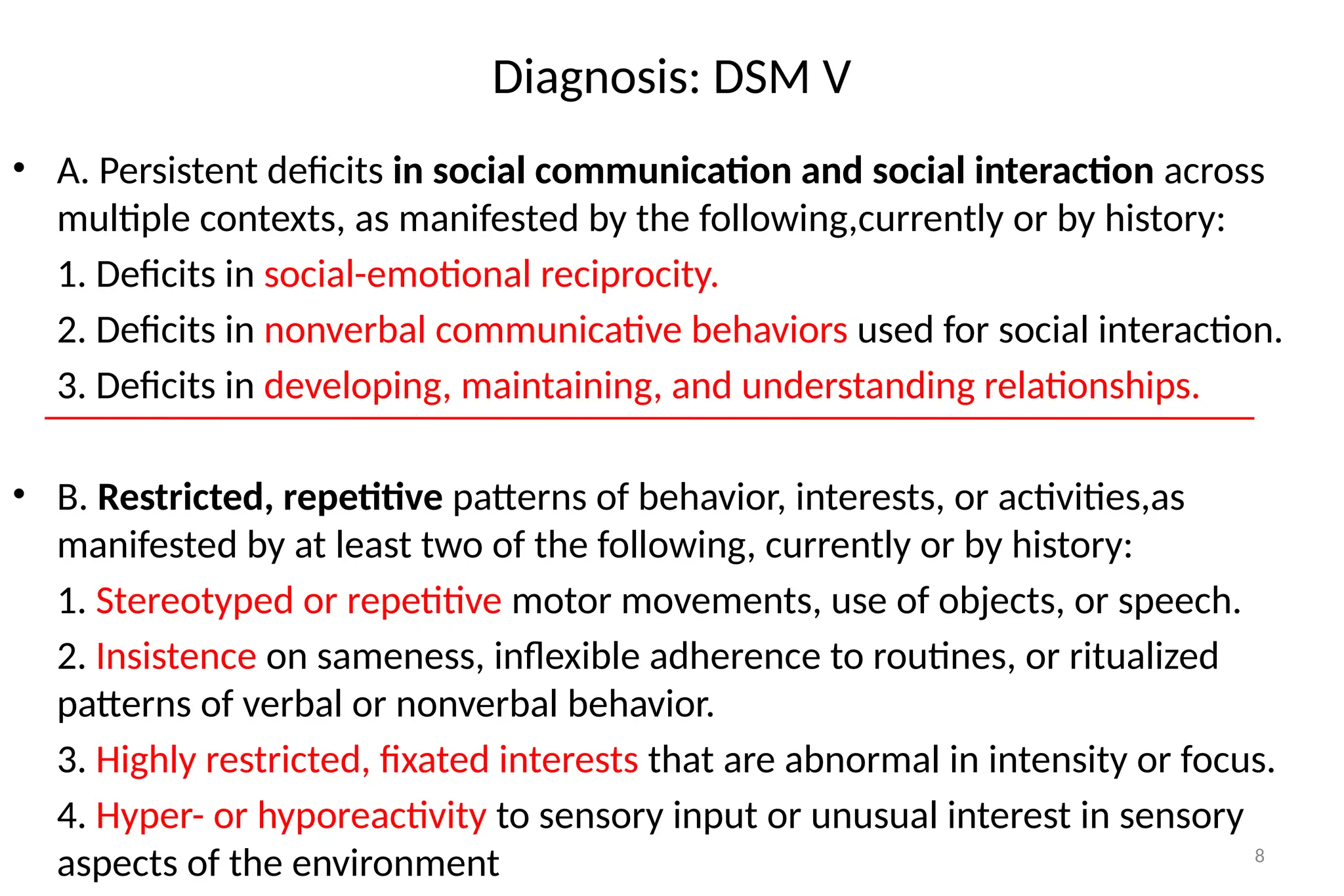 autism in children | PPTX