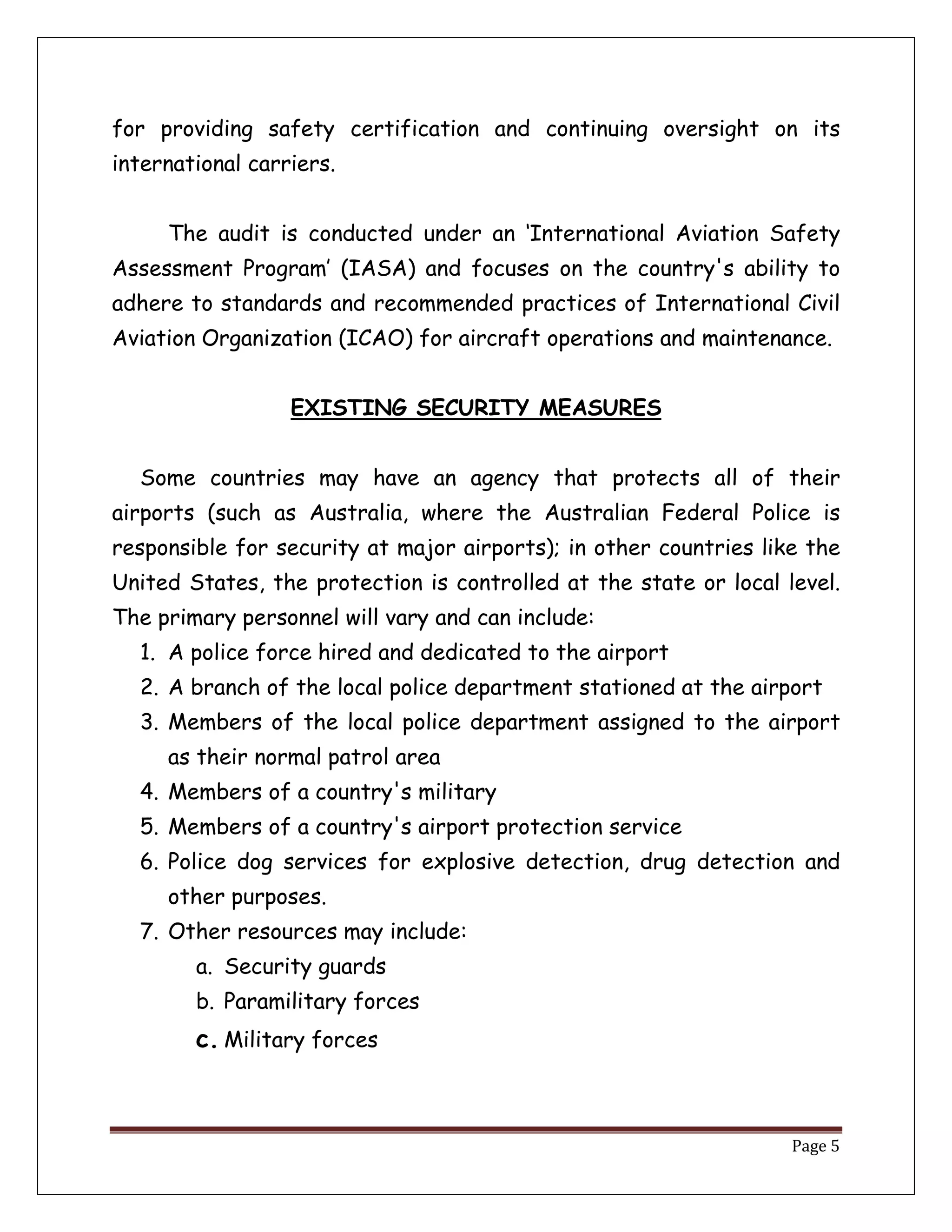 Aviation Audit | PDF