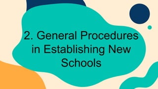 B. GUIDELINES ON THE ESTABLISHMENT, SEPARATION OF ANNEXES, INTEGRATION ...