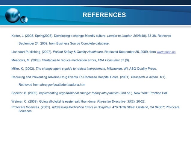 Implementation of an Electronic Charting System | PPT