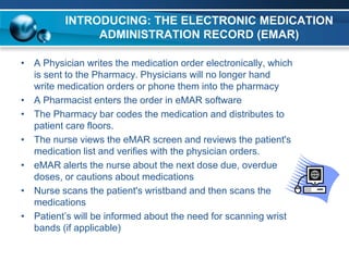 Implementation of an Electronic Charting System | PPTX | Pharmaceutical ...