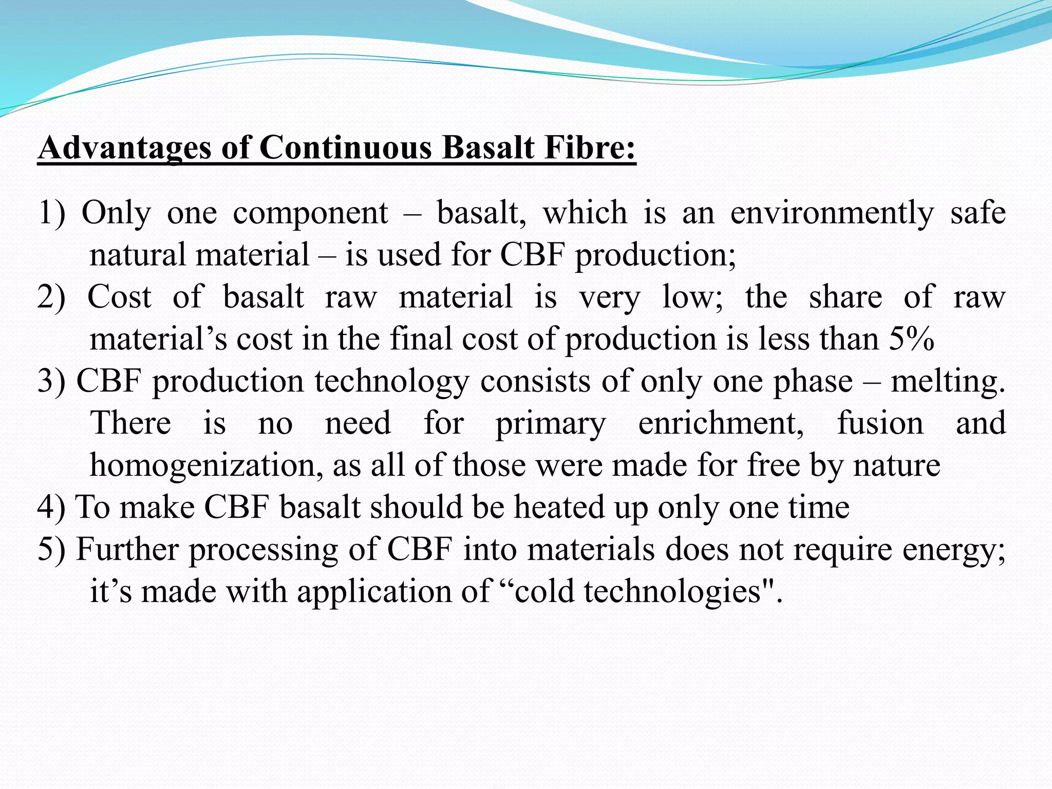 basalt rock fibre | PPTX