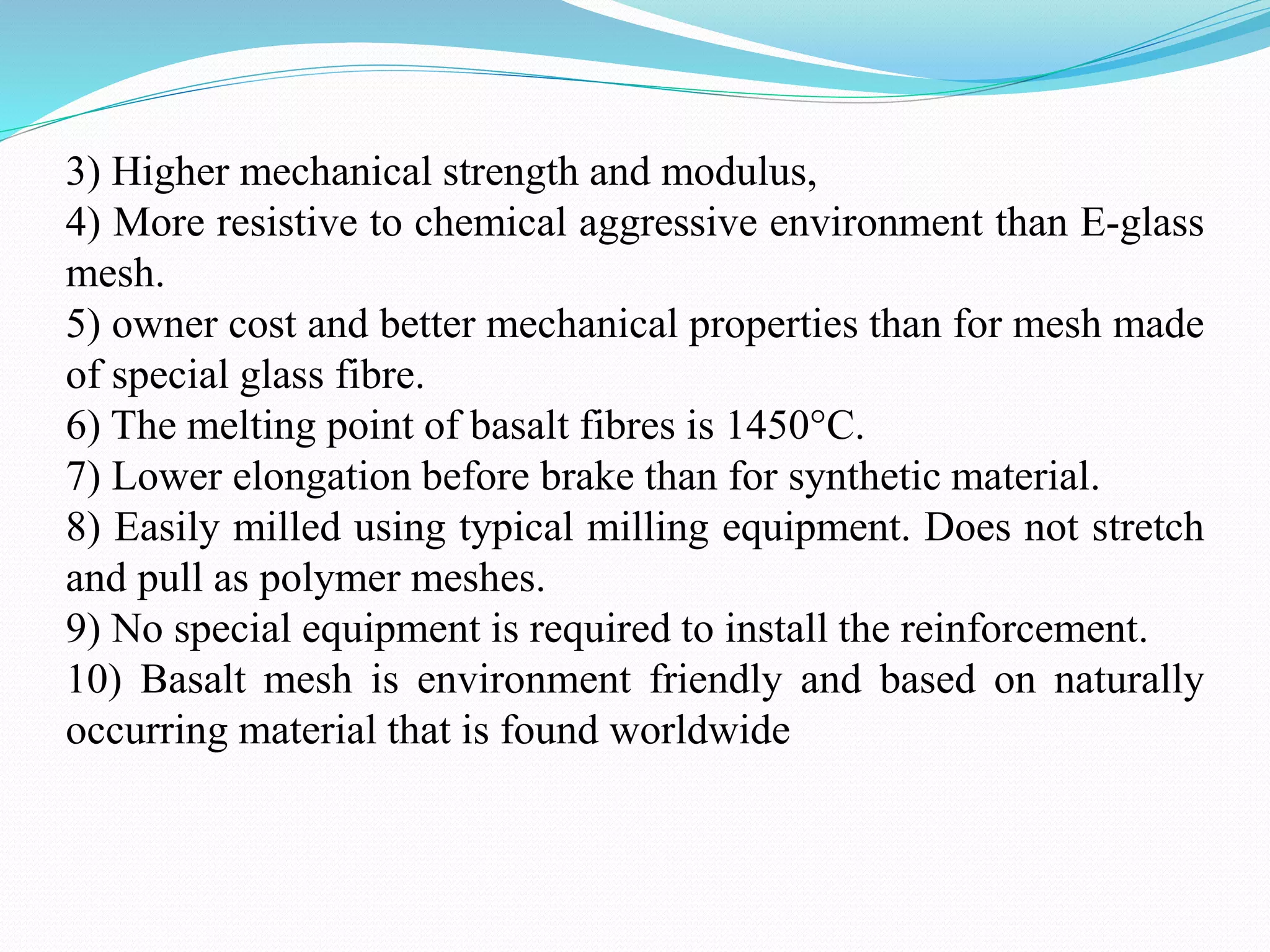 basalt rock fibre | PPTX