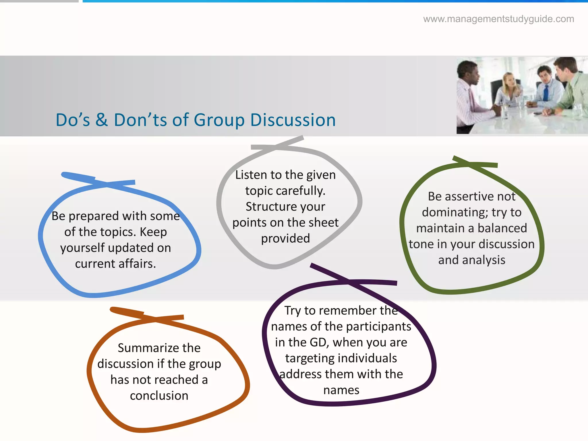 GROUP DISCUSSION PPT | PPTX | Education