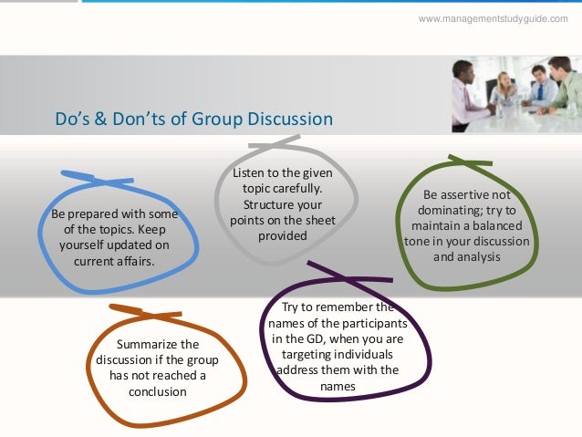 GROUP DISCUSSION PPT