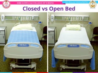 Bed Making.pptx , Types of beds in Nursing | PPTX