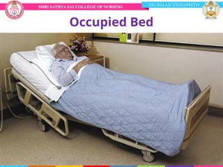 Bed Making.pptx , Types of beds in Nursing | PPTX