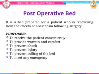 Bed Making.pptx , Types of beds in Nursing | PPTX
