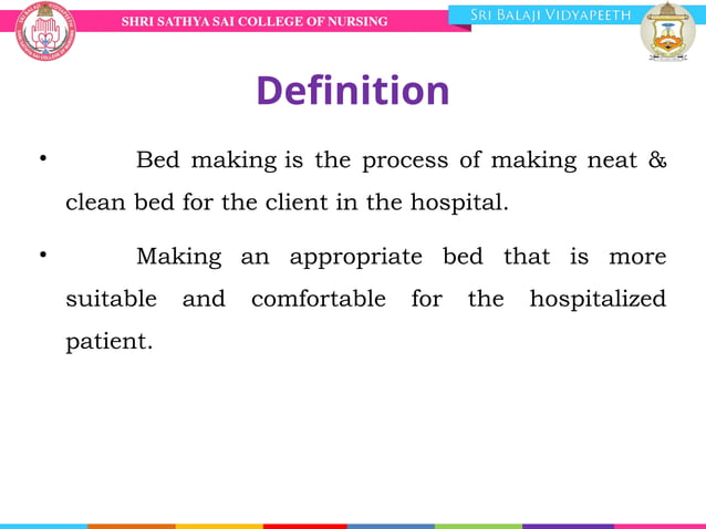 Bed Making.pptx , Types of beds in Nursing | PPTX | First Aid | Injuries