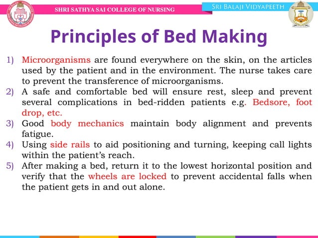 Bed Making.pptx , Types of beds in Nursing | PPTX | First Aid | Injuries