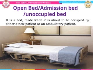 Bed Making.pptx , Types of beds in Nursing | PPTX