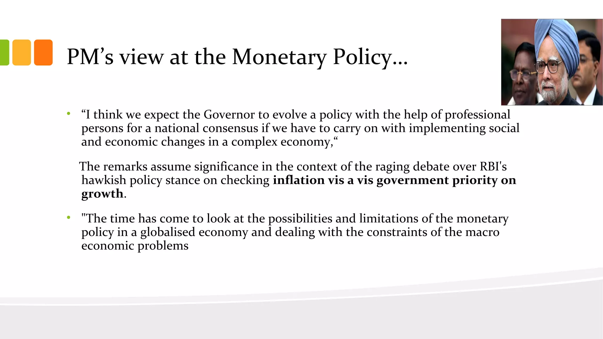 Monetary Policy and Banking Reforms of India (BUSINESS ENVIRONMENT) | PPT