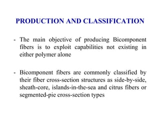 Final bicomponet fibers | PPT | Chemistry | Science