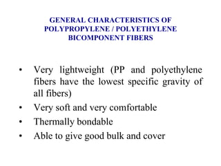 Final bicomponet fibers | PPT | Chemistry | Science