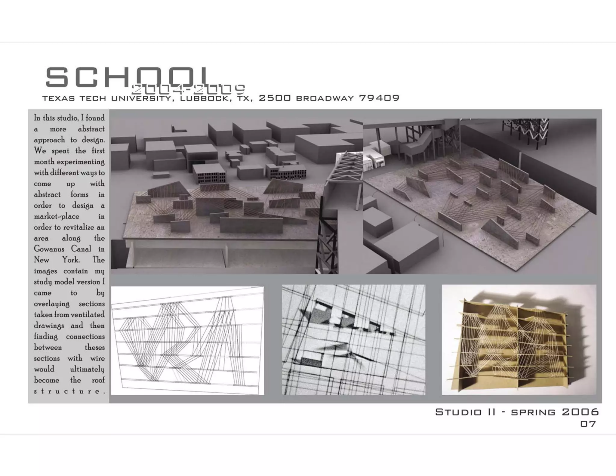 Final Architectural Student Portfolio | PDF