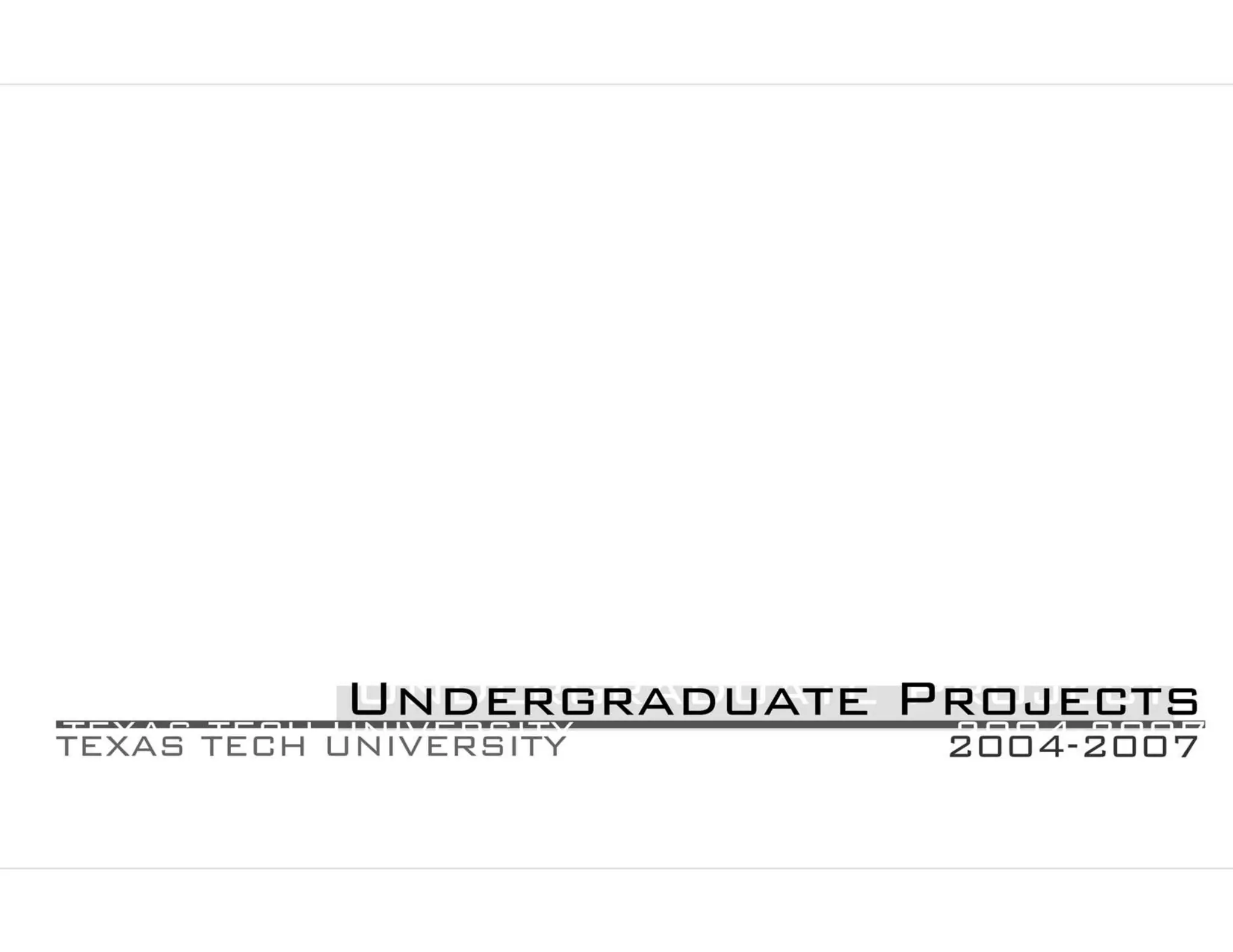 Final Architectural Student Portfolio | PDF
