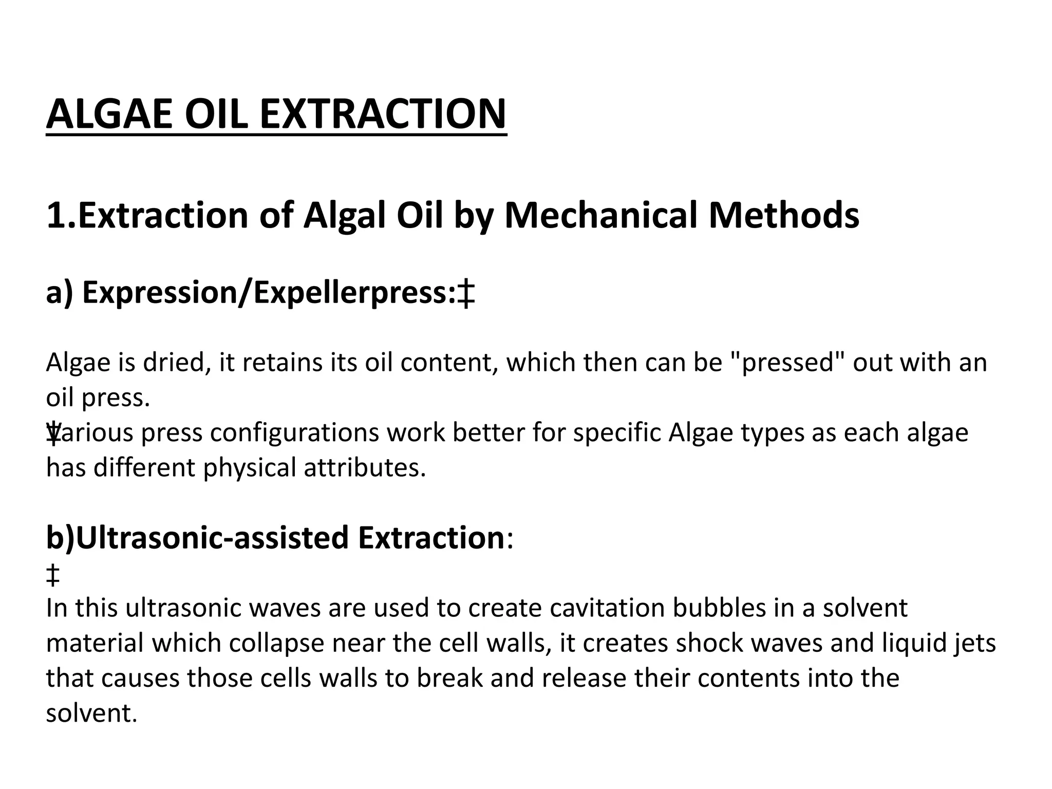 algae as biofuel | PPTX