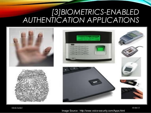 Biometric Authentication final