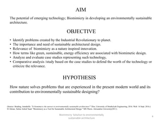 Biomimicry in Architecture: Integrating Biomimicry in Architecture for ...