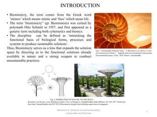 Biomimicry in Architecture: Integrating Biomimicry in Architecture for ...