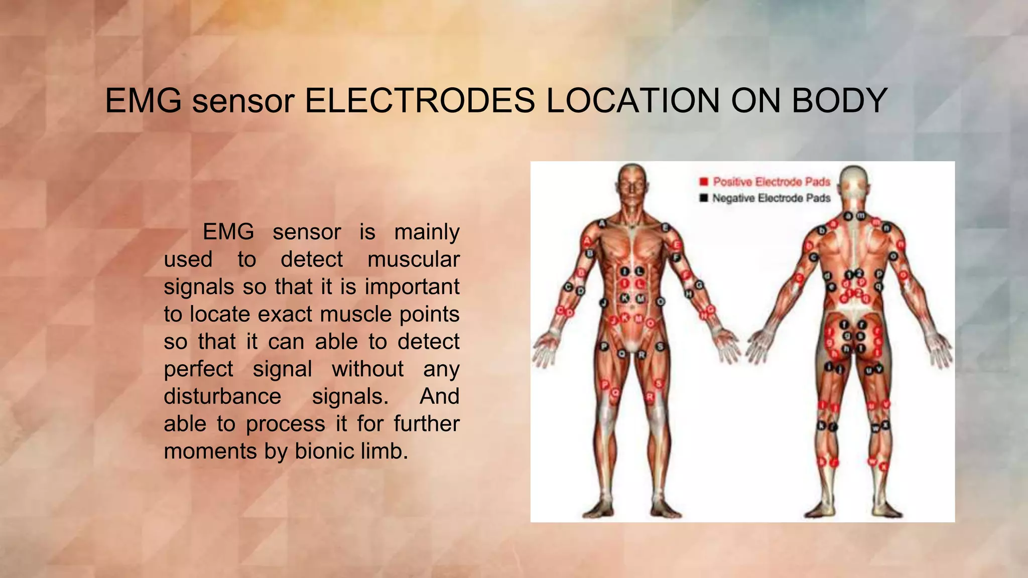 Acrylic Prosthetic Limb Using EMG signal | PPT