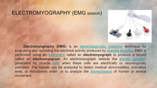 Acrylic Prosthetic Limb Using EMG signal | PPT