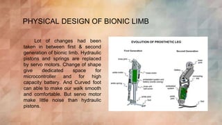 Acrylic Prosthetic Limb Using EMG signal | PPT