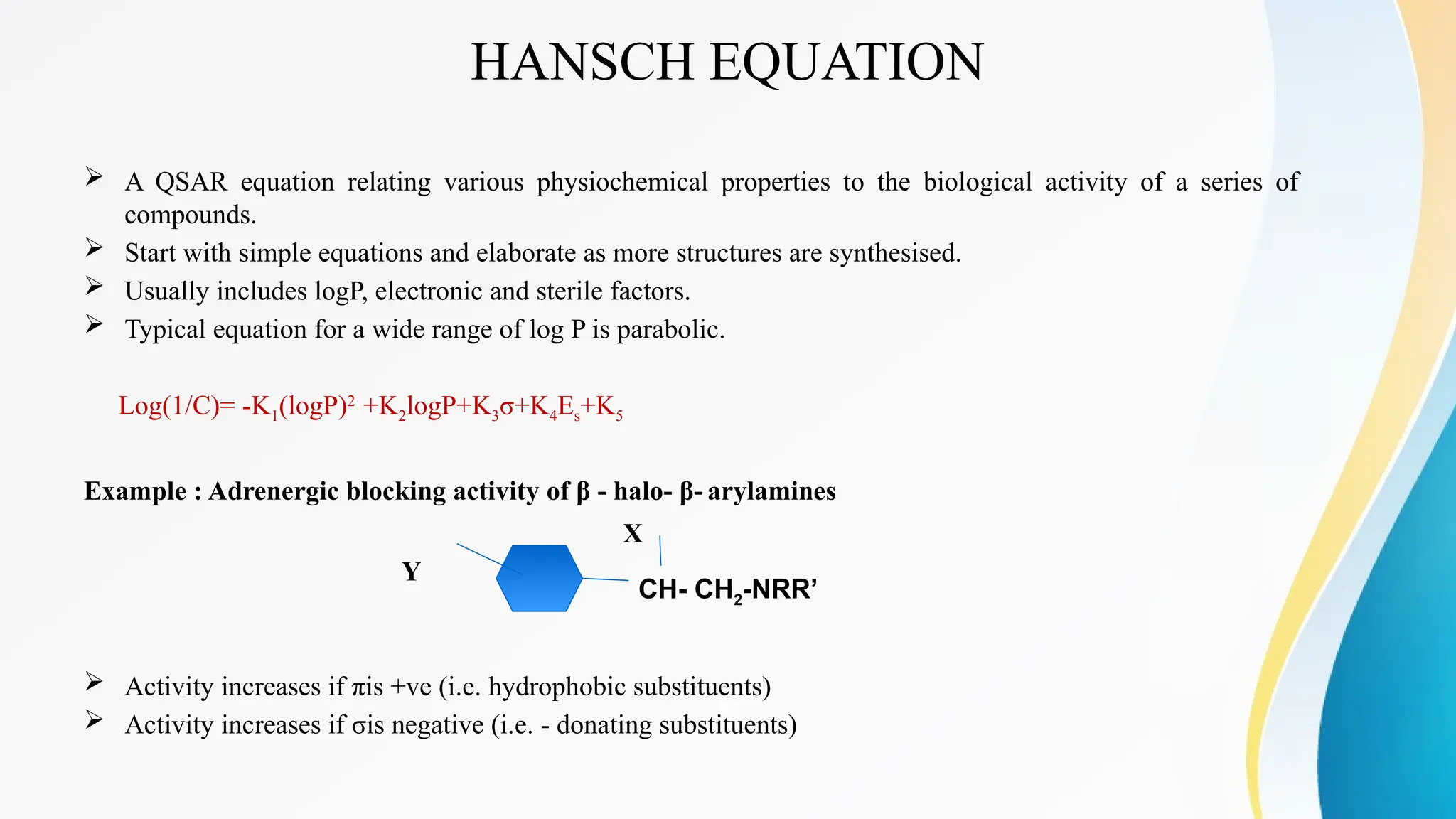 Quantitative Structure Activity Relationship | PPTX