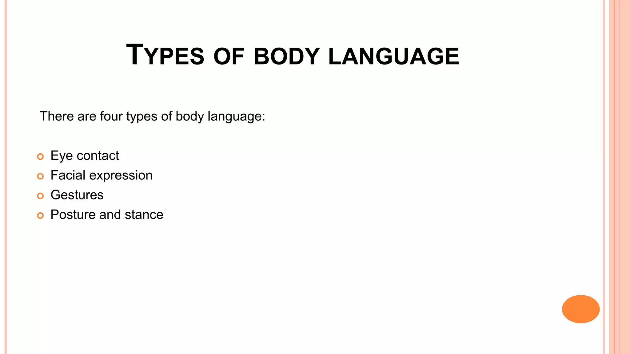 Body language | PPTX