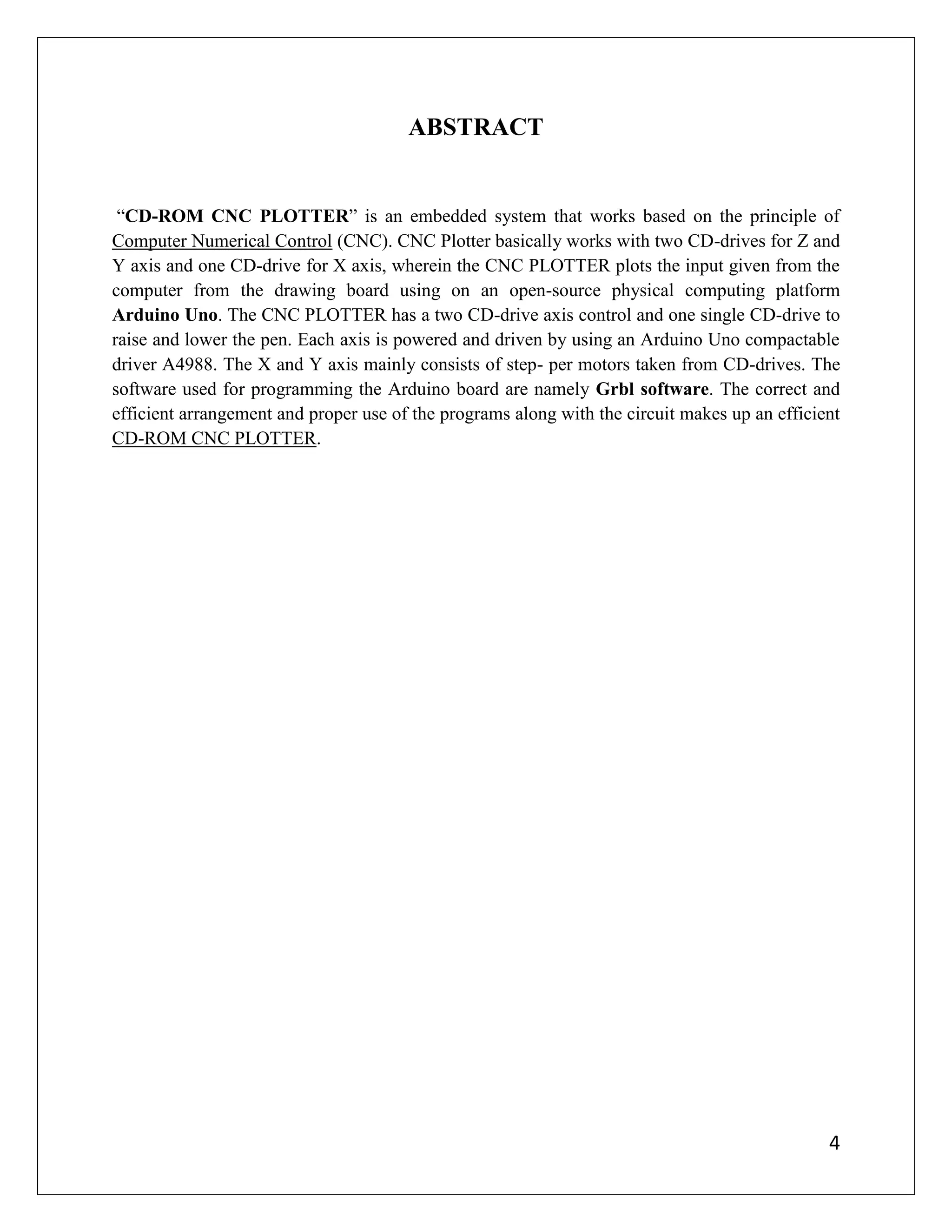 CNC Plotter Black Book | PDF