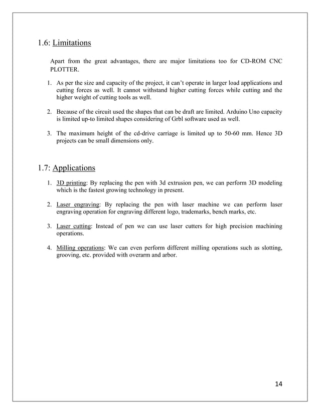 CNC Plotter Black Book | PDF