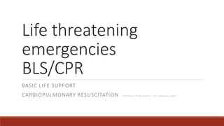 BLS CPR presentation | PPTX