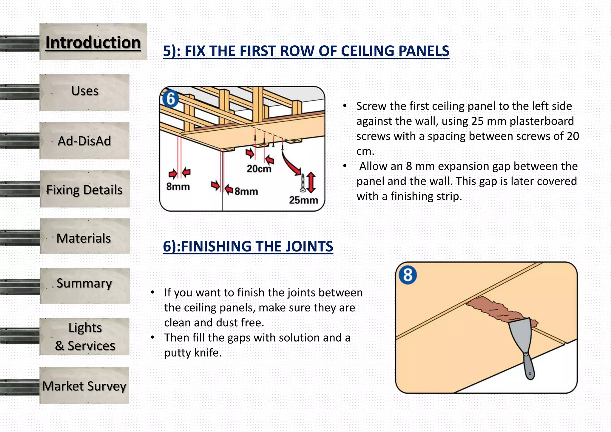 False ceiling | PPTX