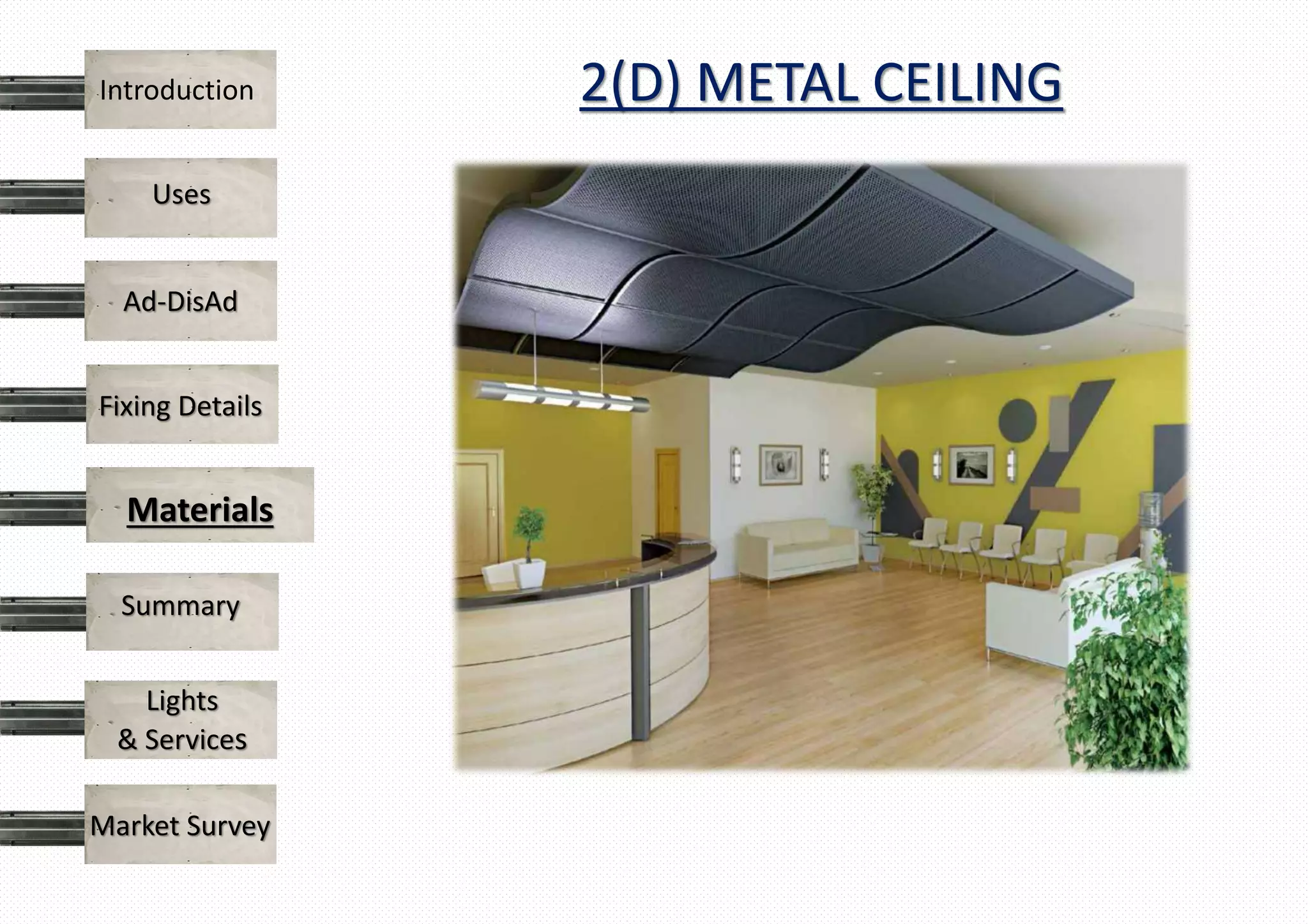 False ceiling | PPTX